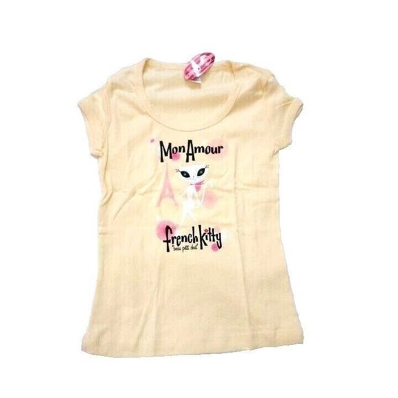 Mighty Fine | Tops | Vintage French Kitty By Mighty Fine Womens Top ...